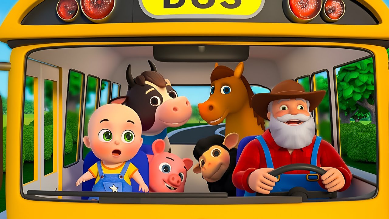Wheels On The Bus Song New Compilation | Old Macdonald | Baby Cartoon ...