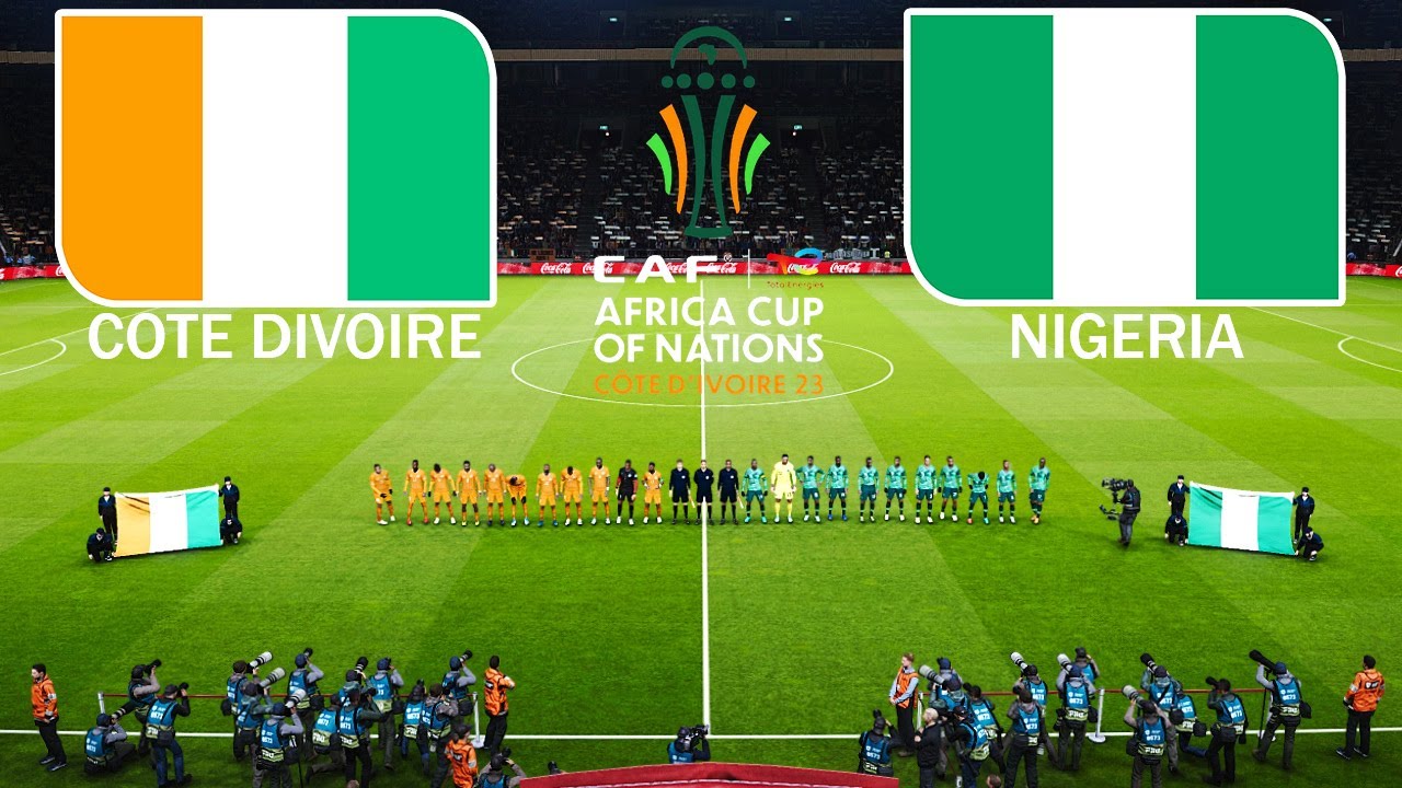 COTE D'IVOIRE vs NIGERIA | CAF AFRICA CUP 2023 Cote D'ivoire | GROUP A ...
