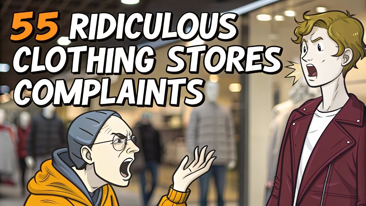 55 Dumbest Complaints About Clothing Stores - YouTube