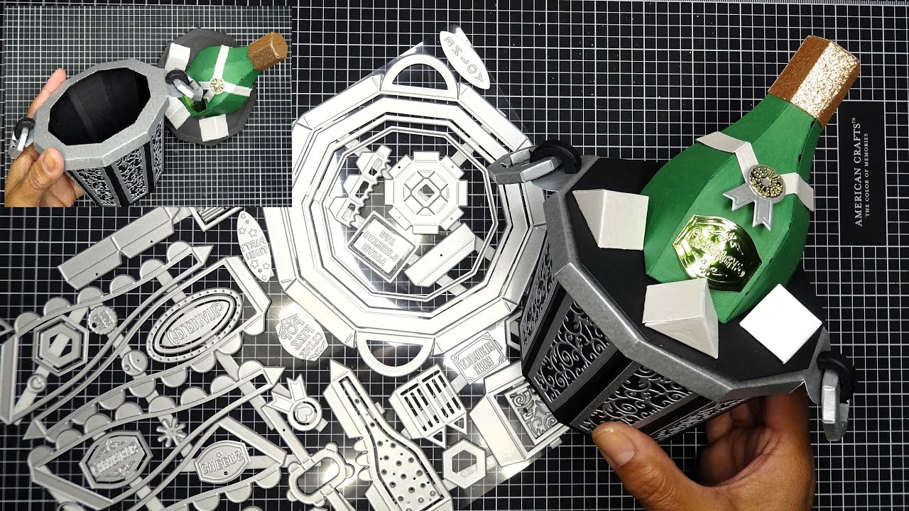 Tonic Studios Showcase: Champagne on Ice Gift Box Review & Step-by-Step ...