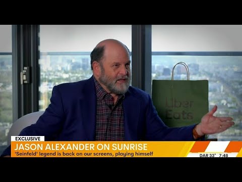Jason Alexander talks Seinfeld and Uber Eats. - YouTube