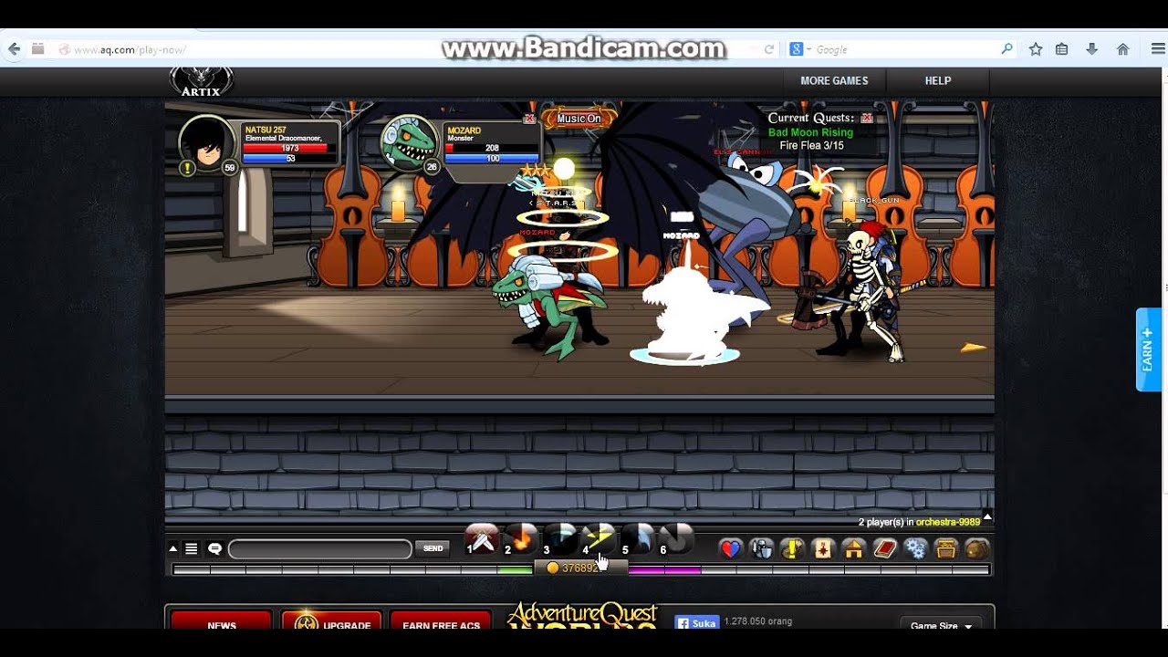 Aqw How To do quest "Bad Moon Rising" - YouTube