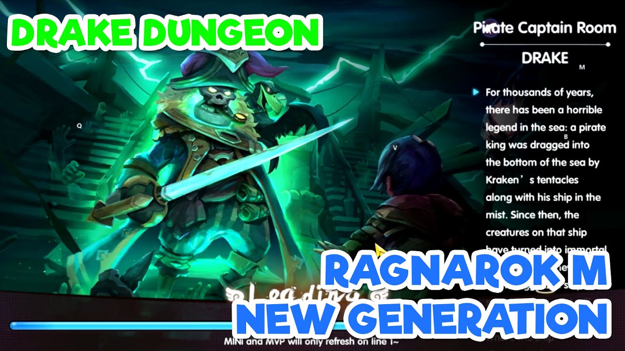 DRAKE DUNGEON HARD | RAGNAROK M NEW GENERATION - YouTube