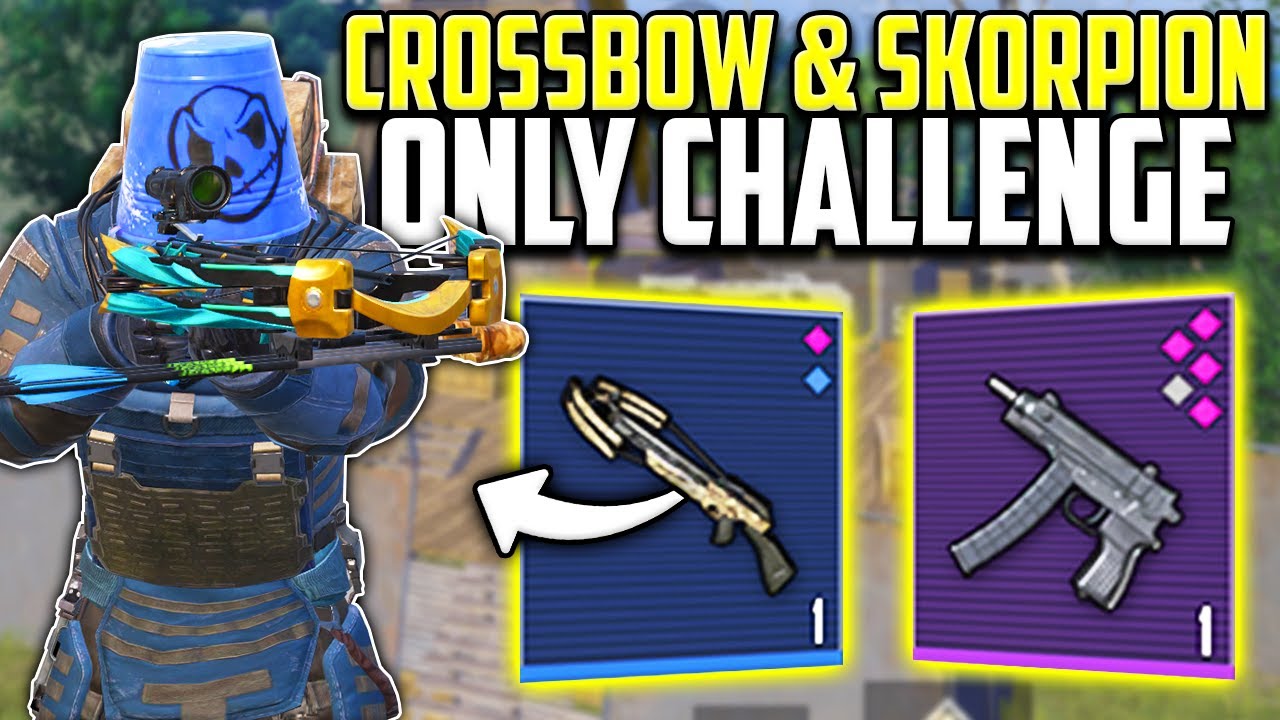 DOMINATING THE CROSSBOW + SKORPION ONLY CHALLENGE 😎 Metro Royale - YouTube
