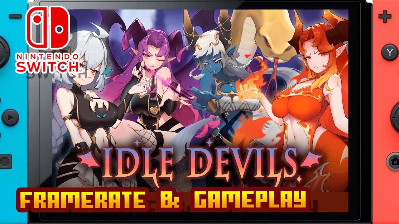 Idle Devils - (Nintendo Switch) - Framerate & Gameplay - YouTube