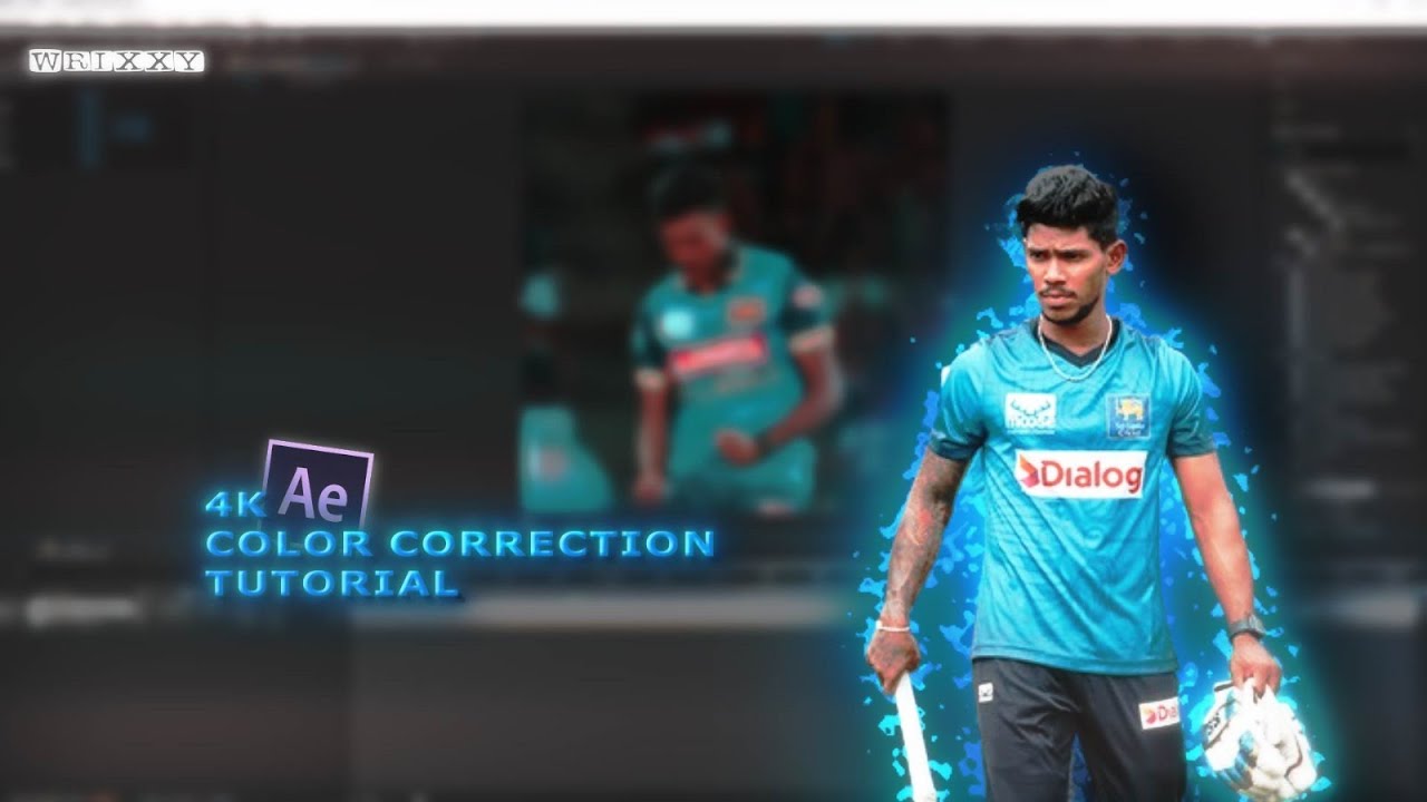 How to make a good Color Correction on After Effects || WRIXXY_AEP ...