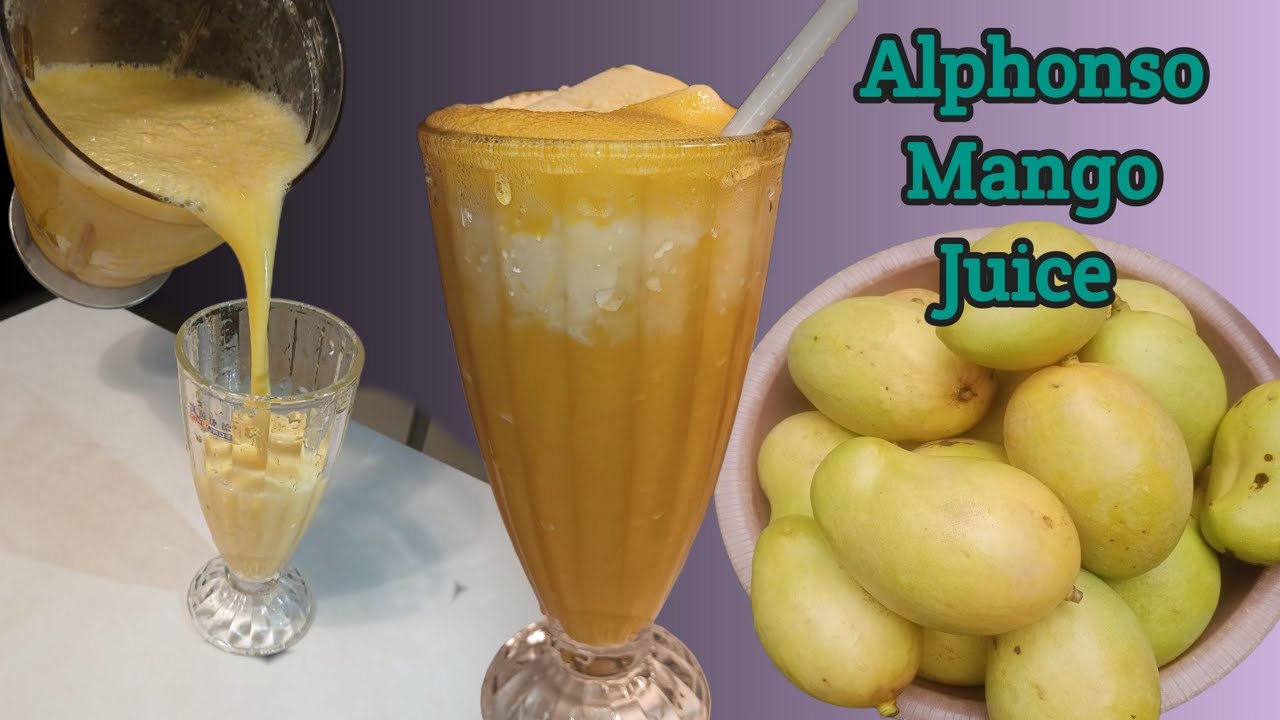 The King of Fruit: Alphonso Mango Juice Recipe 🥭🍹😋 #slchefathome #juice ...