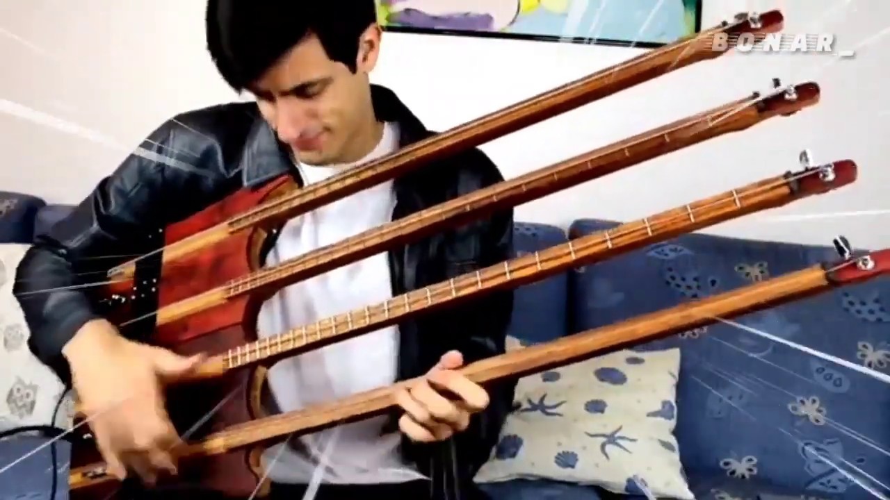 MAIN GITAR BASS UNIK SKIL DEWA!!! KEREN BANGET,. - YouTube