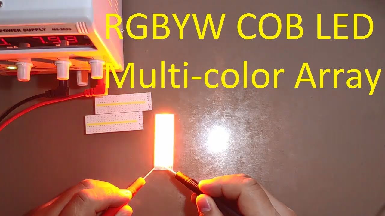 RGBYW COB LED:Custom RGBYW COB LED Multi-color Array(high output,high ...