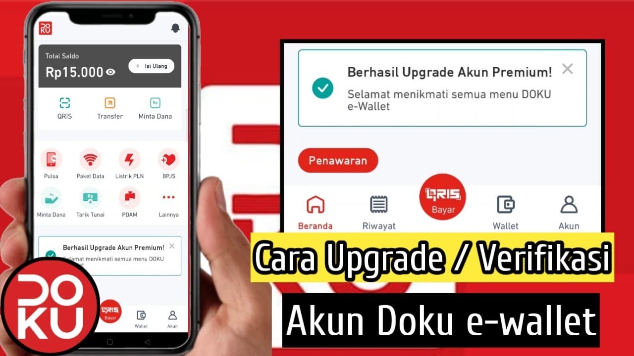 Cara Upgrade / Verifikasi Akun Doku E Wallet 2025 - YouTube