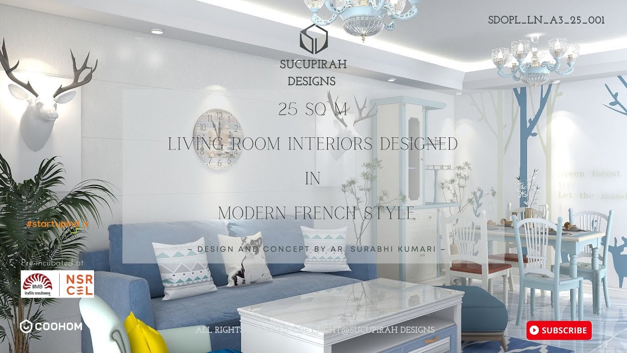 25 Sqm Living Room Makeover | Mediterranean Style Design Ideas [2025 ...