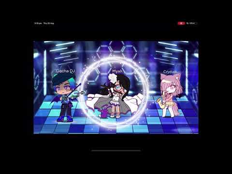 Watch me play the flute in gacha club - YouTube