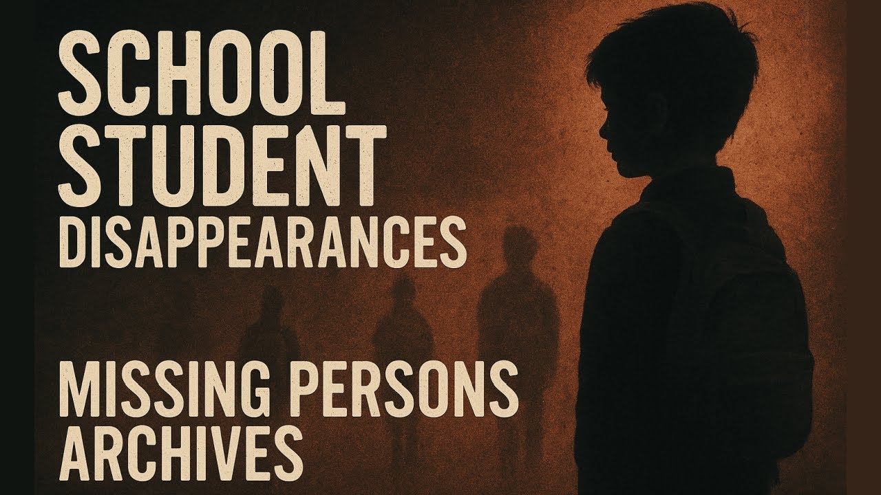 The Children Who Vanished From School | Missing Persons Archives - YouTube