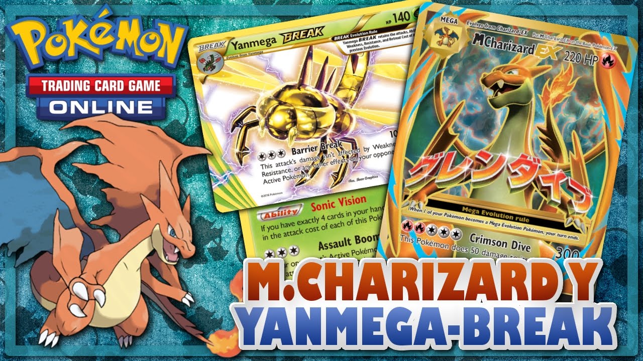 Pokemon TCG - STANDARD - Mega Charizard Y com Yanmega-Break ...