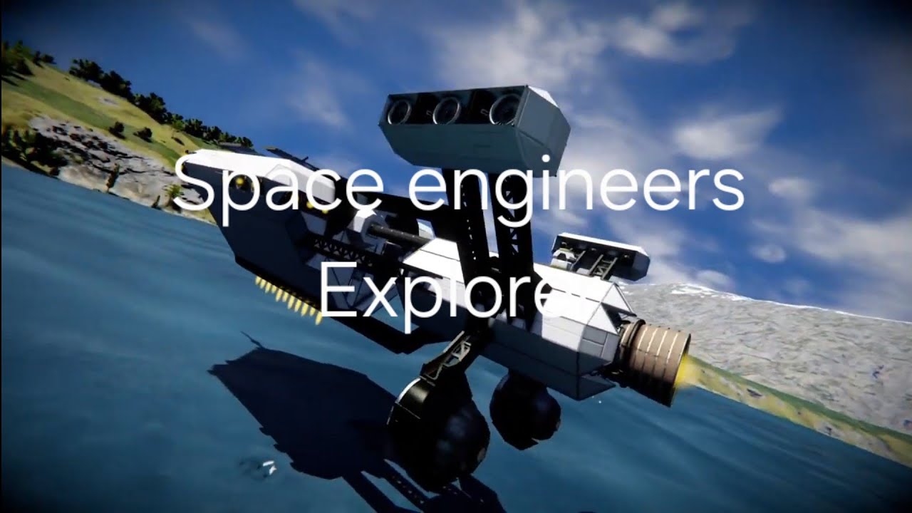 Space engineers builds. survival exploration. - YouTube