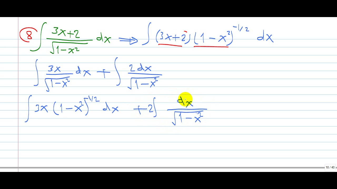 Techniques of Integration - LEC 3 - YouTube