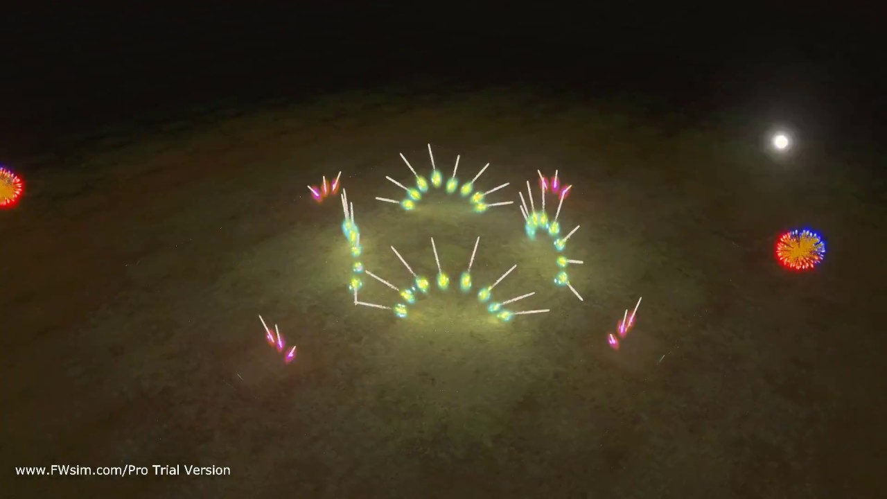 Synchronized Fireworks Show - Electronic. - YouTube