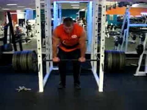 Rack Deadlifts with 945 lbs - YouTube