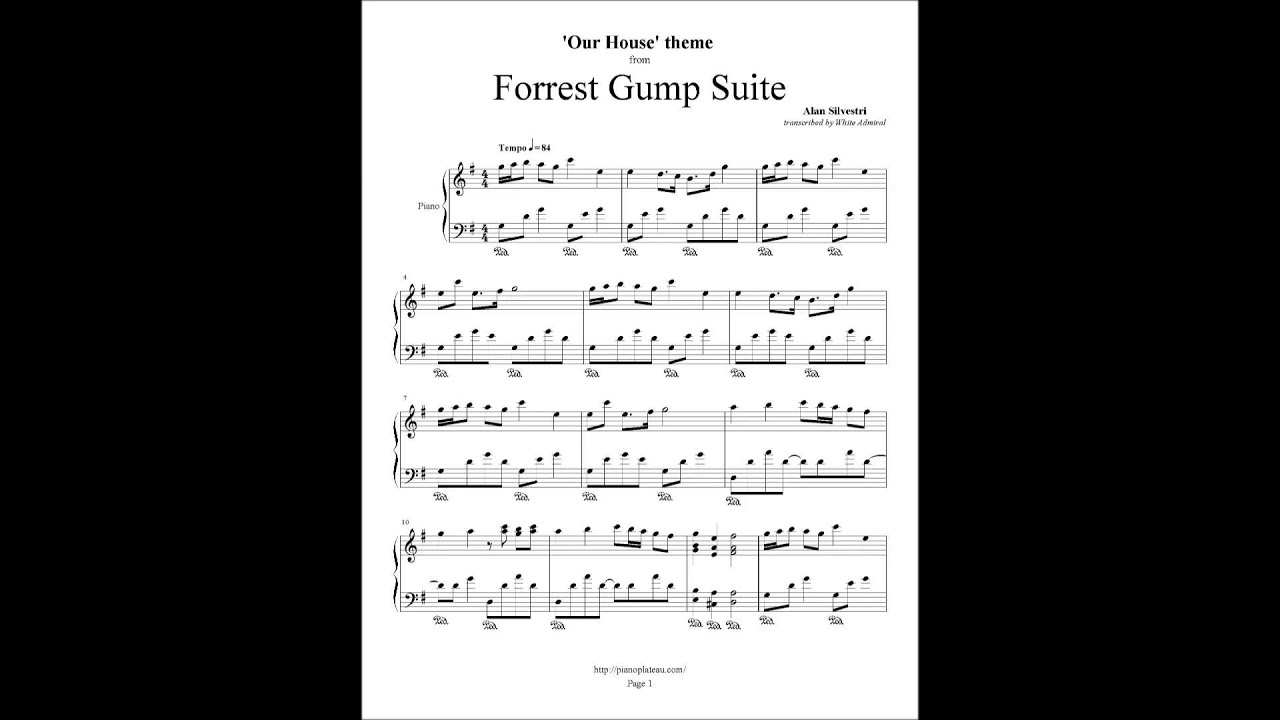Forrest Gump Suite - Our House Theme - Alan Silvestri - YouTube