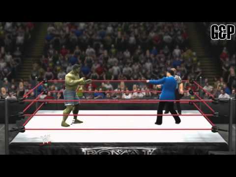 WWE 13 - Incredible Hulk vs PSY Gangnam Style