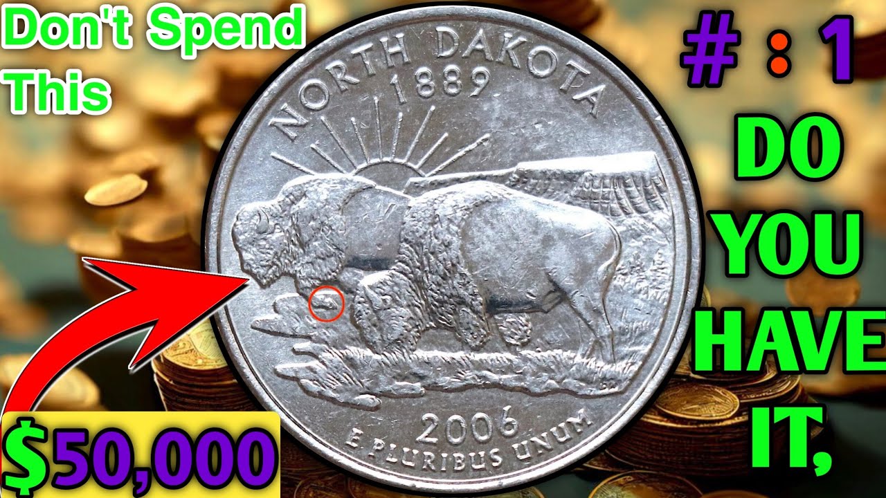 How much is the North Dakota quarter error worth? - YouTube