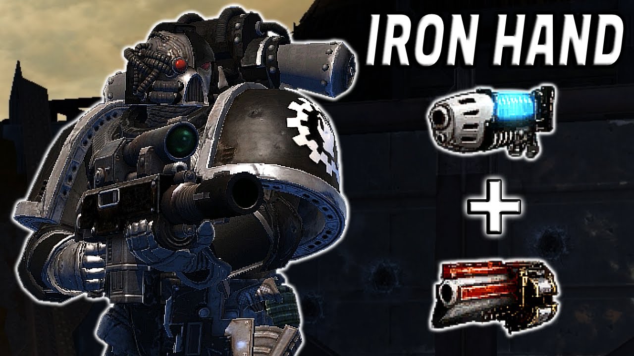 Iron Hand with Plasma Gun & Vengeance Launcher | Warhammer 40,000 ...