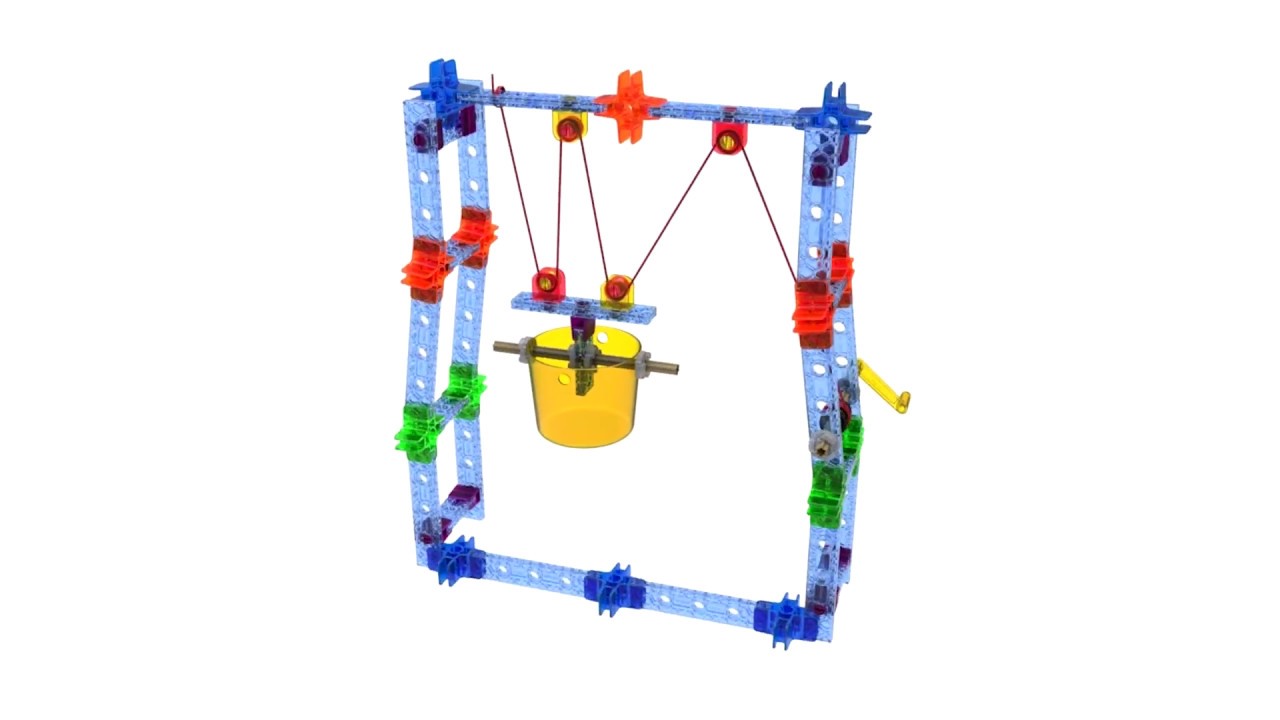 Video Tutorial: Brackitz Archimedes Crane // STEM Building Toy for Kids ...