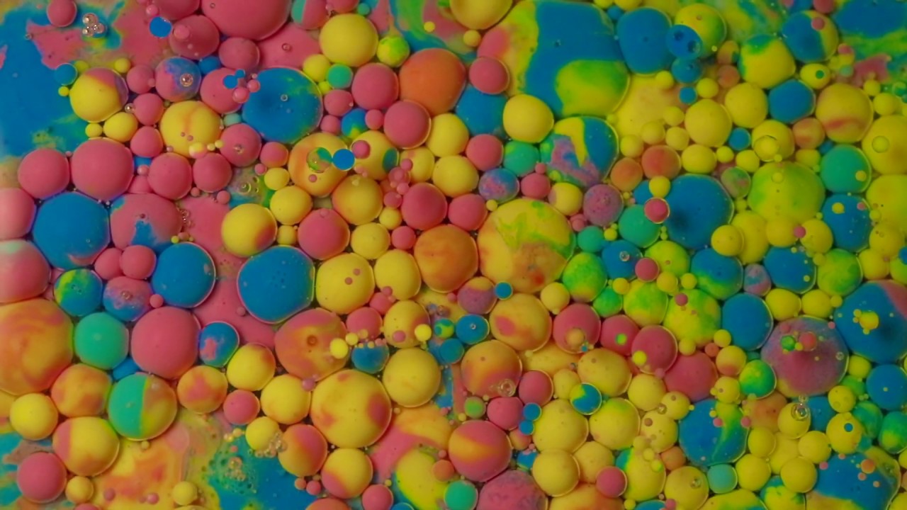 Relaxing Milk and Oil Photography - YouTube