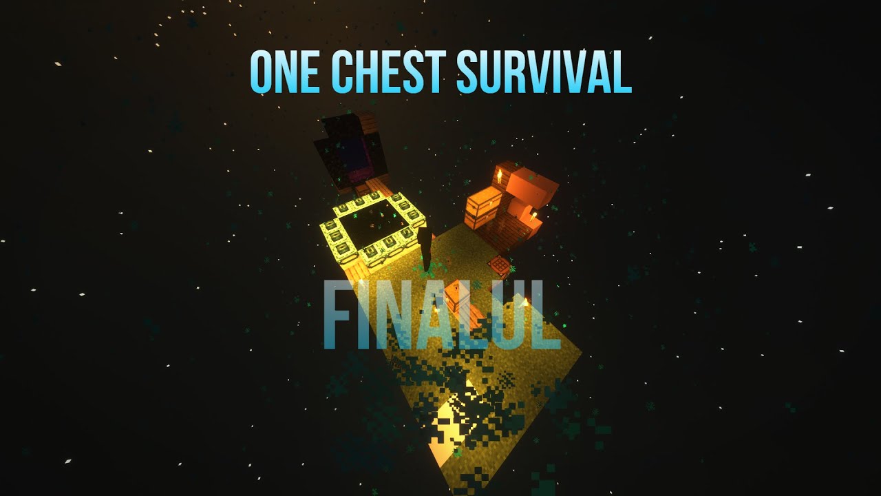 MINECRAFT - ONE CHEST SURVIVAL FINALUL - YouTube