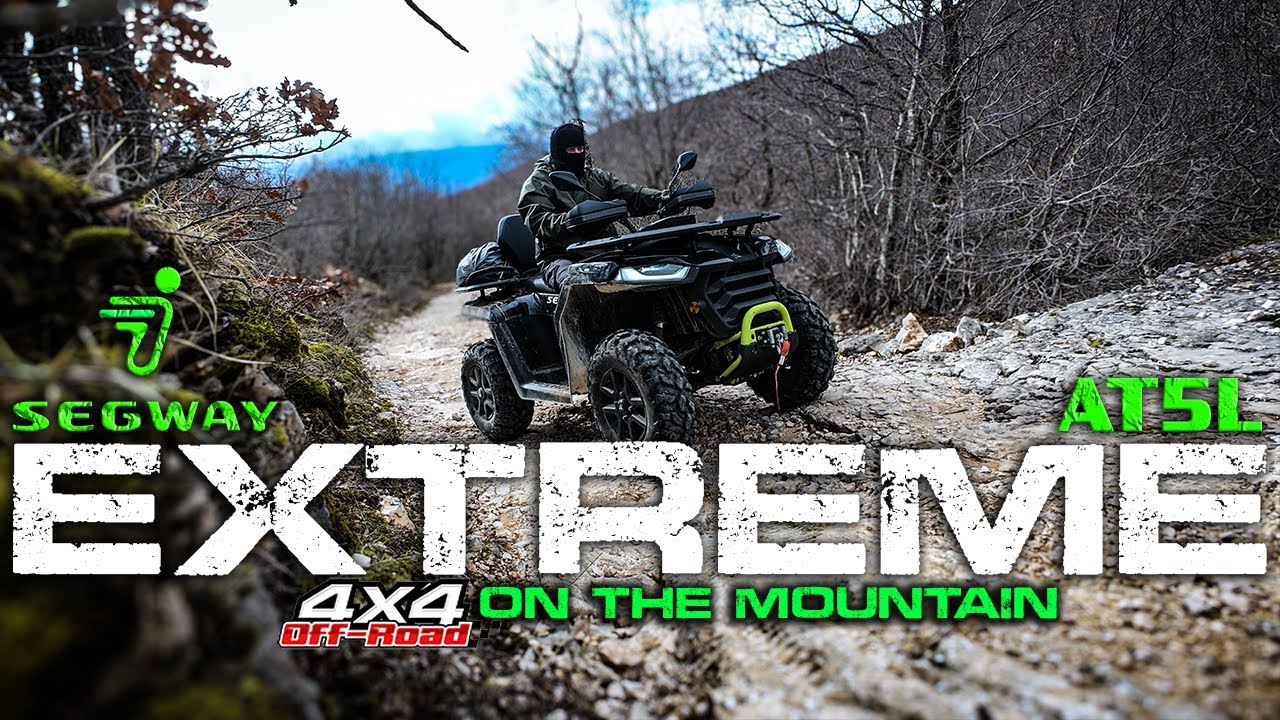 ATV Segway AT5L │MOUNTAIN OFF-ROAD 4X4 - Extreme Mode - YouTube