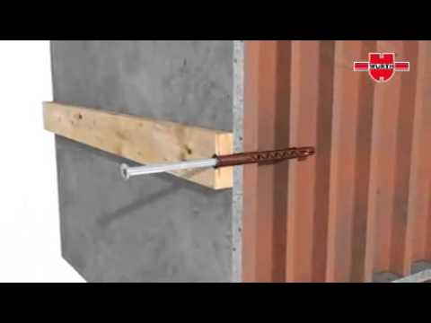 Rahmendübel Produktbeschreibung und Setzanweisung - YouTube