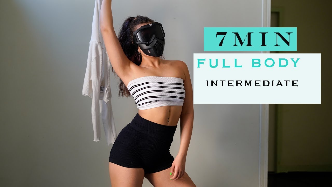 7 _MIN FULL BODY INTERMEDIATE - TONING Workout - LOW IMPACT Home Workout, No Repeats - YouTube