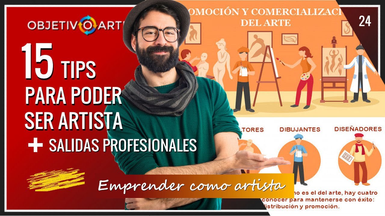 15 TIPS PARA PODER SER ARTISTA - YouTube