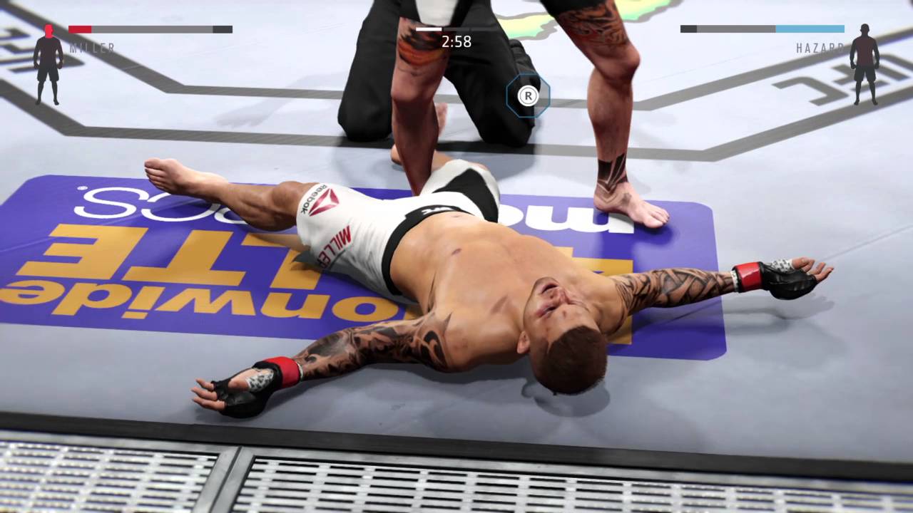 UFC 2 Ultimate team lightweight Chip Hazard Domination - YouTube