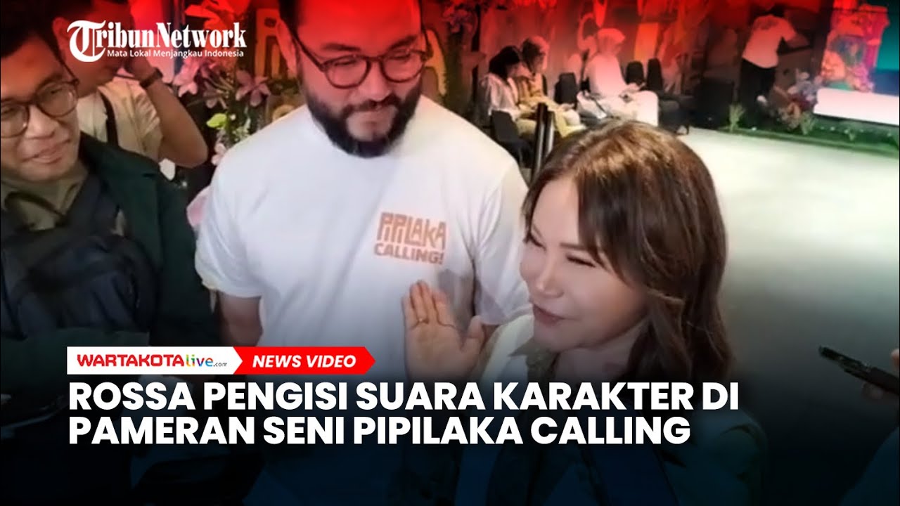 Rossa isi Suara Karakter di Pameran Seni Pipilaka Calling di Sarinah ...