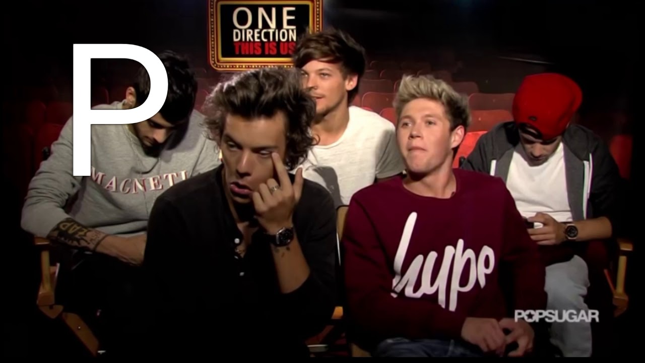 Learning the alphabet with One Direction - YouTube