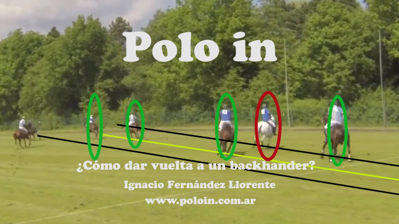 Aprender a jugar al polo 13 Como dar vuelta a un backhander - YouTube