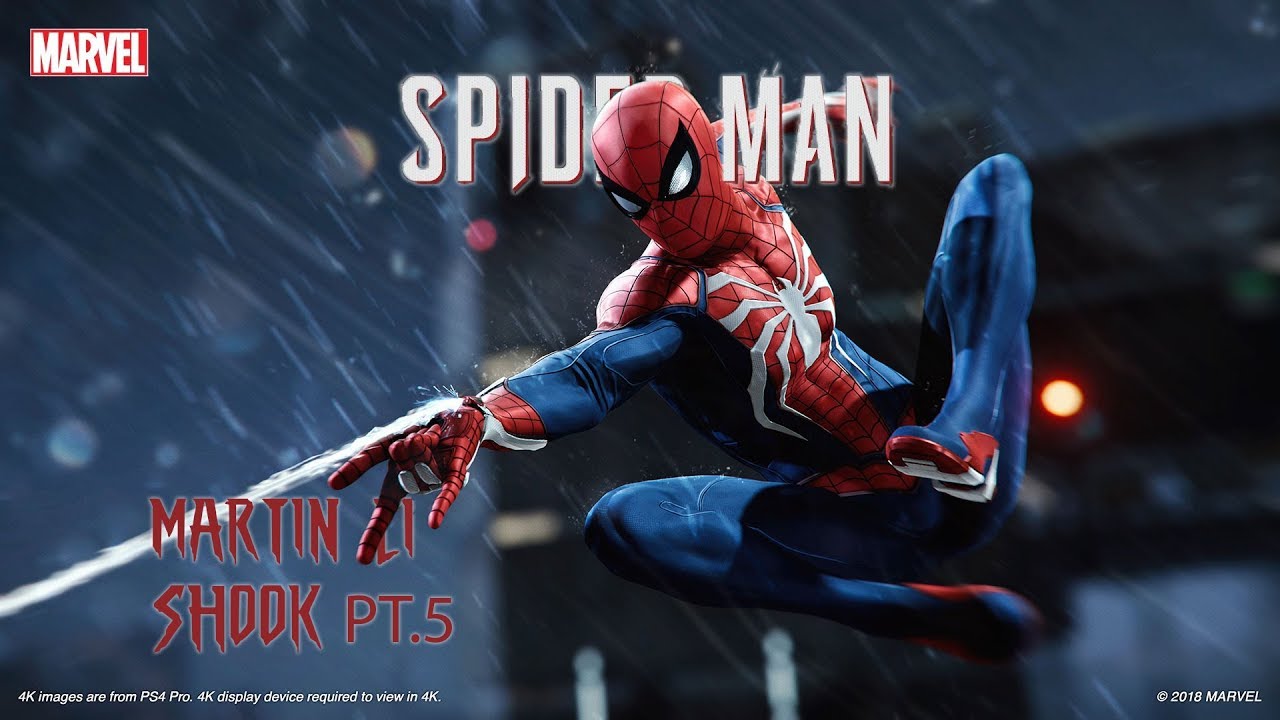 Spider-Man PS4 Pro: Pt.5 Martin Li is shook for what? - YouTube