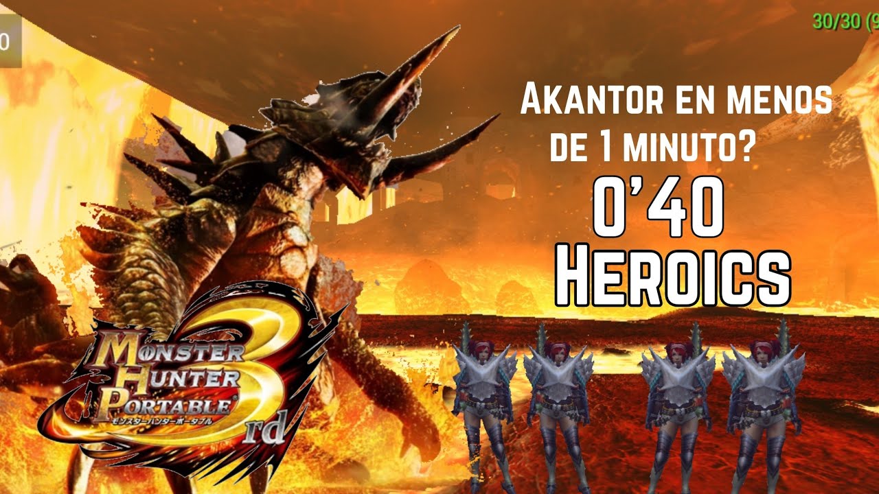 Akantor 0'40 LBG. MHP3rd , Heroics/temperamento, cómo matar al akantor ...