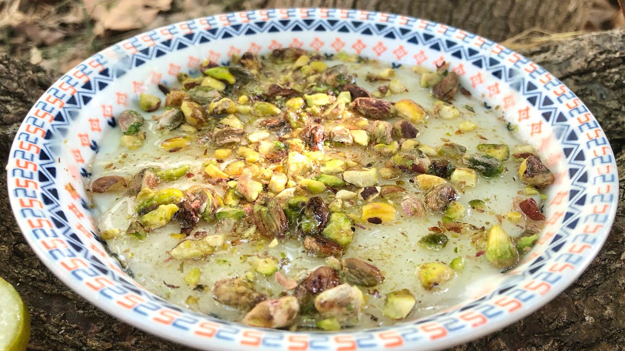 Traditional Lebanese Sweet: Muhallabia and Sugar Syrup | المهلبية ...