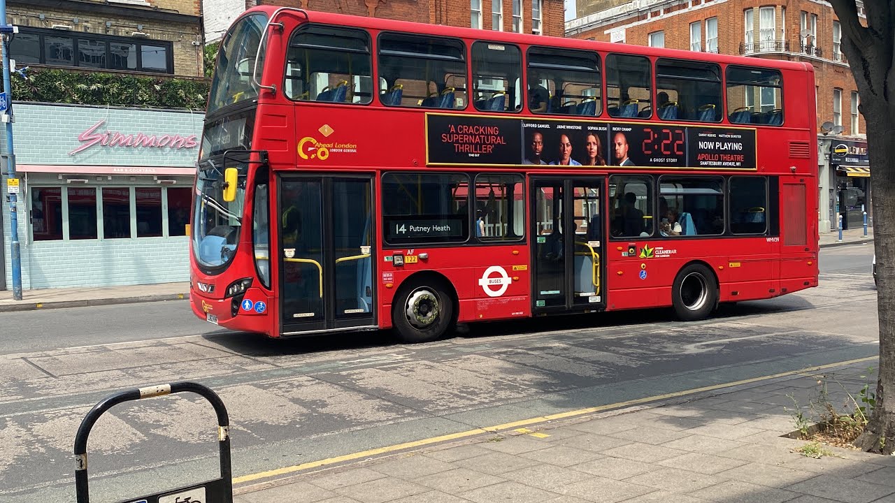 Volvo B5LH Wright Eclipse Gemini 2 GAL (AF) WHV39 LJ62KHF Route 14 ...