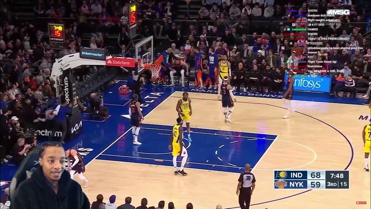 FlightReacts PACERS at KNICKS | FULL GAME HIGHLIGHTS | February 1, 2024 - YouTube