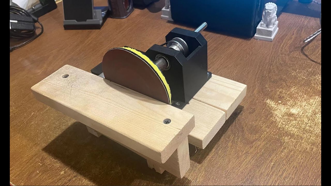 Make a Disc Sander Machine - YouTube
