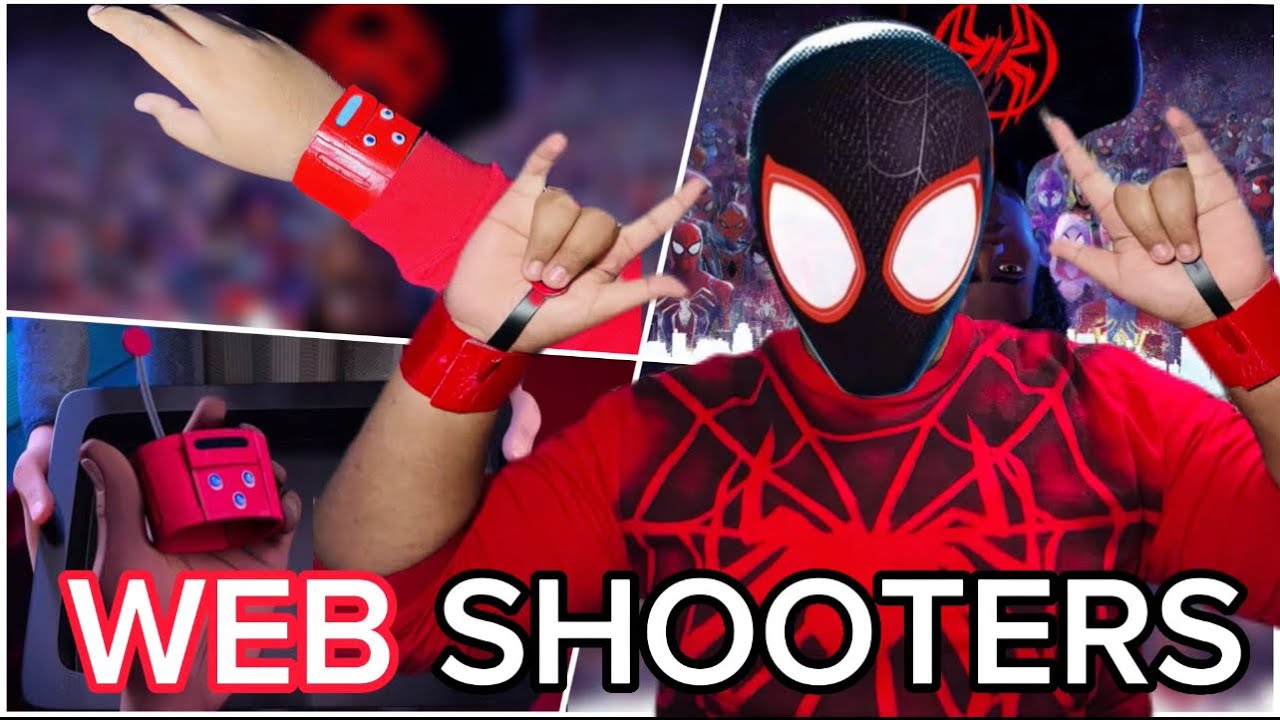 HACIENDO LOS WEB SHOOTERS DE SPIDERMAN INTO THE SPIDERVERSE / JONA ...
