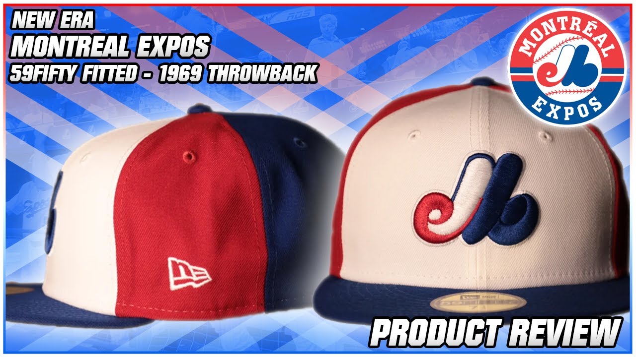 Montreal Expos 1969 Pinwheel 59Fifty fitted | Vintage Expos 5950 Fitted ...