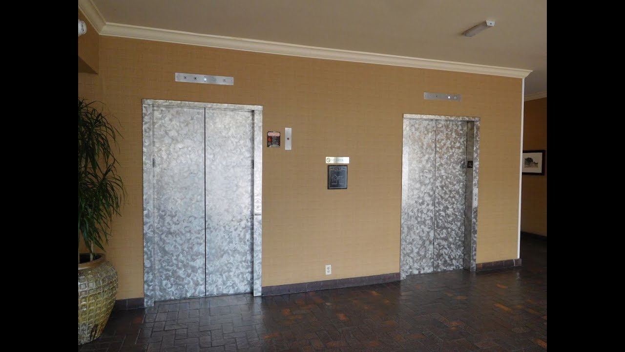 TRASH!-OTIS Lexan Hydraulic Elevators-Portola Hotel PS-Monterey, CA ...