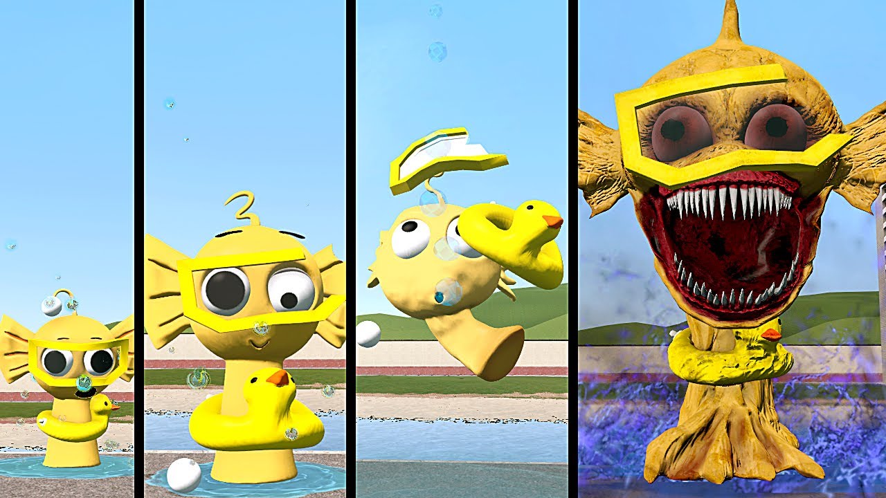 NEW EVOLUTION OF BAILEY SPRUNKI ALL PHASES In Garry's Mod! - YouTube