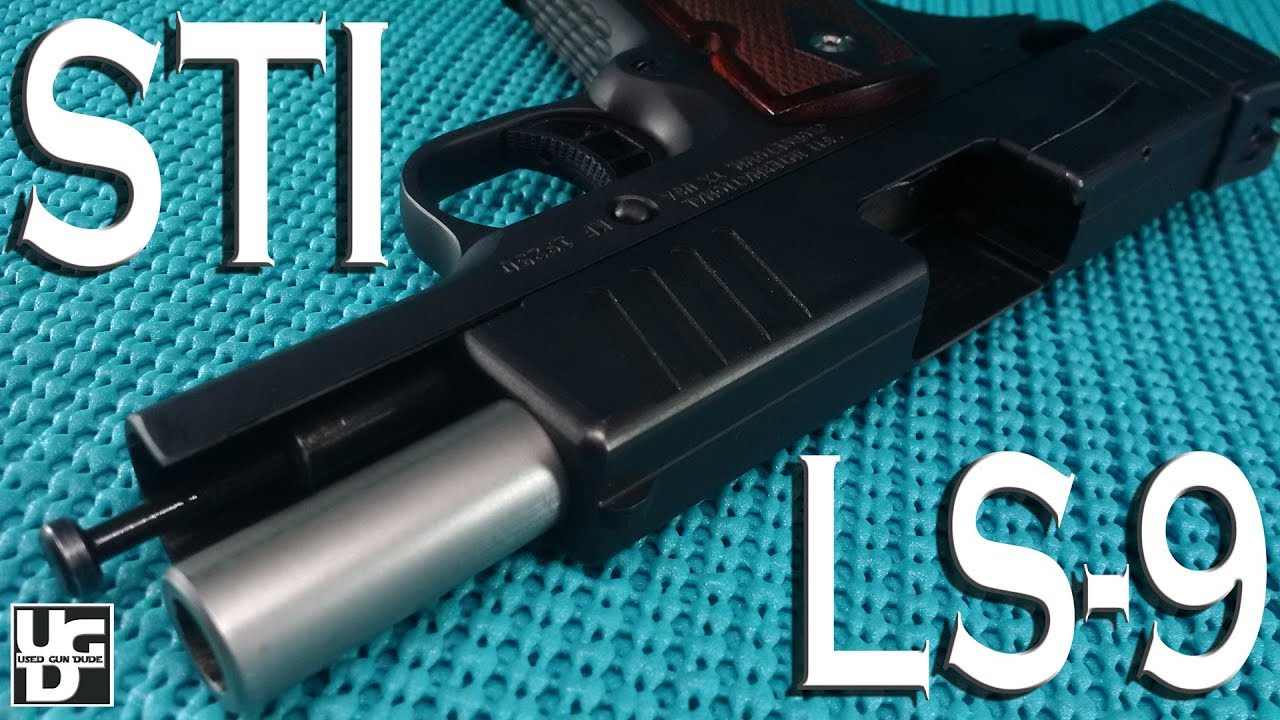 STI LS 9 9mm Range Review, Took a bit to get her running - YouTube