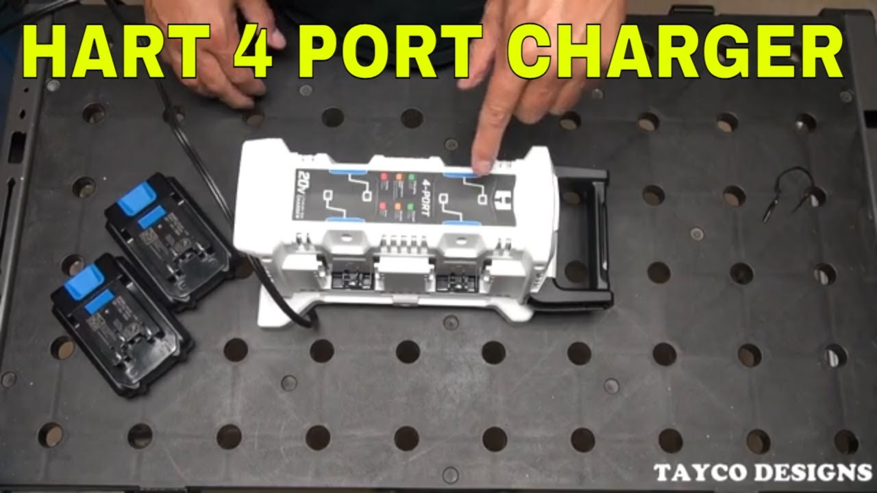 Leta Take A Moment To View The Hart 4 Port Charger #hart #walmart - YouTube