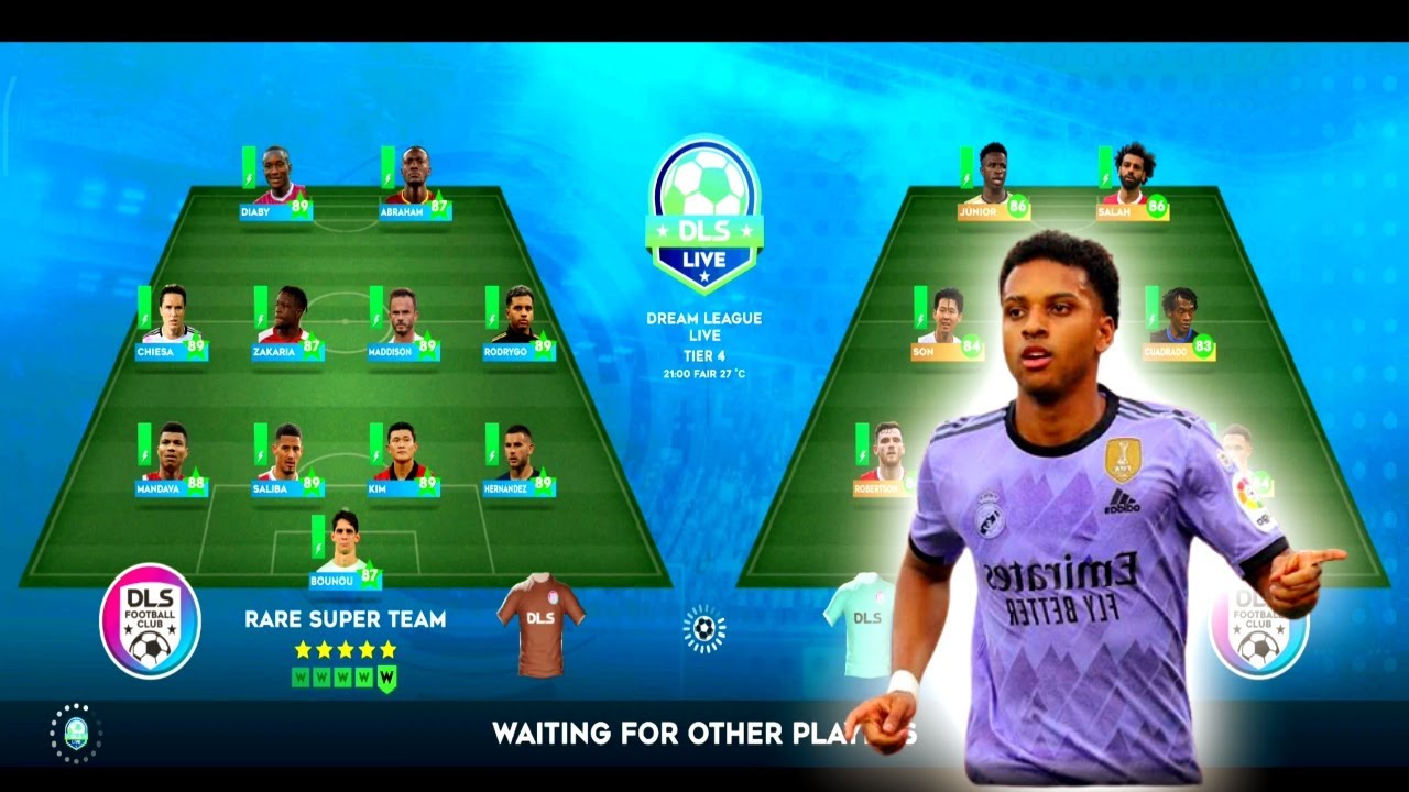 😲Rare Team Division 4 Difficult Game Match 1 in Dream League Soccer ...